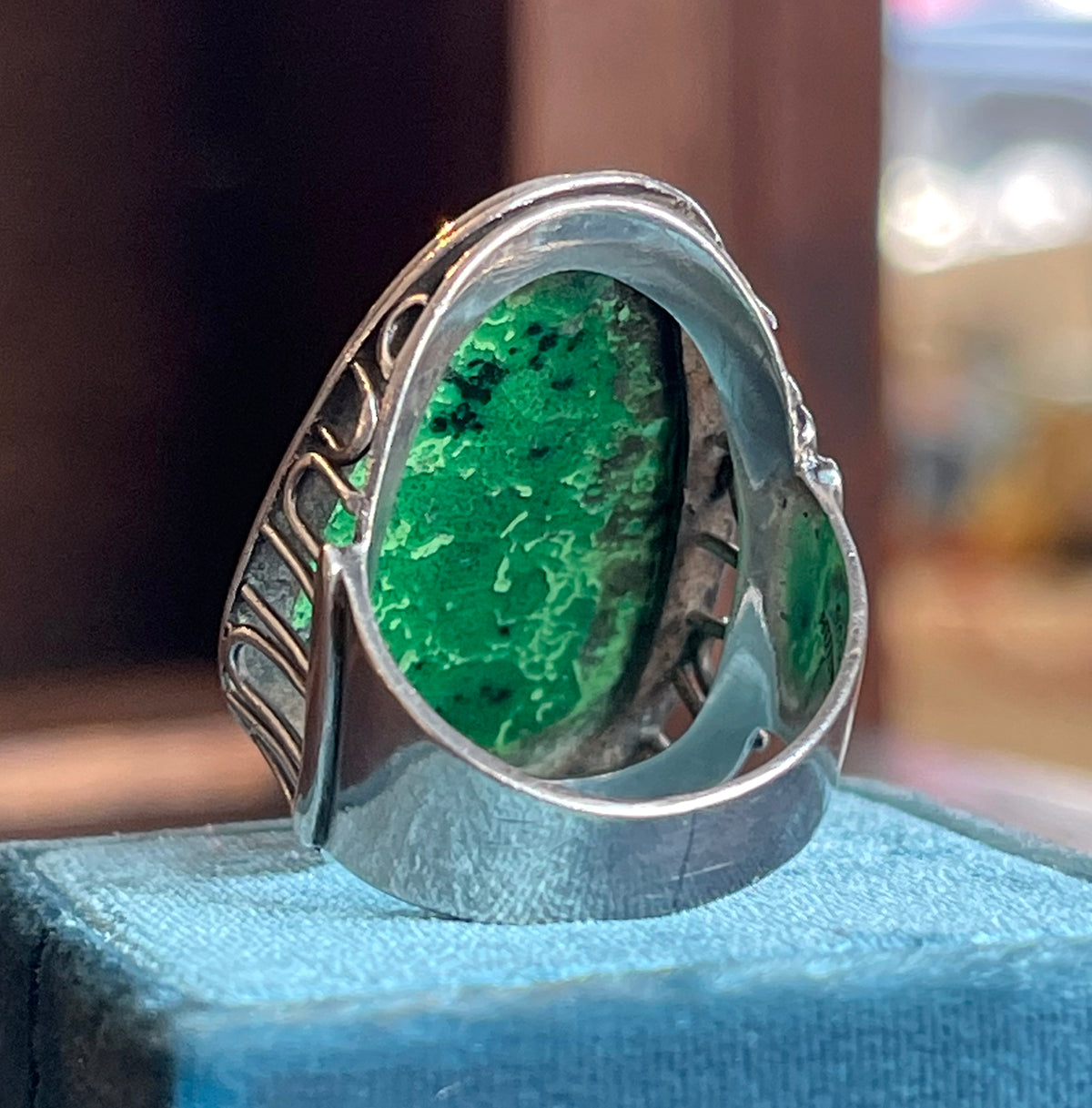 Enamel Still Life Silver Ring - Victoria Sterling
