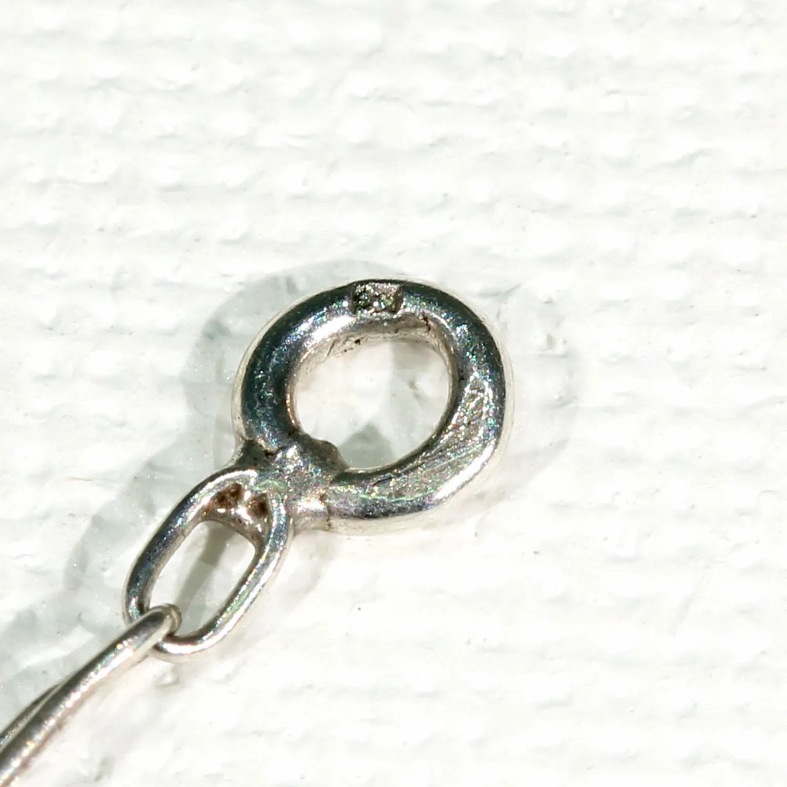 Antique French Silver Mistletoe Art Nouveau Necklace - Victoria Sterling