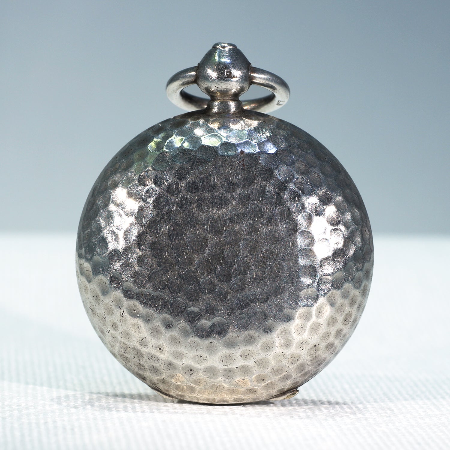 Victorian Silver Hammered Sovereign Case Pendant - Victoria Sterling